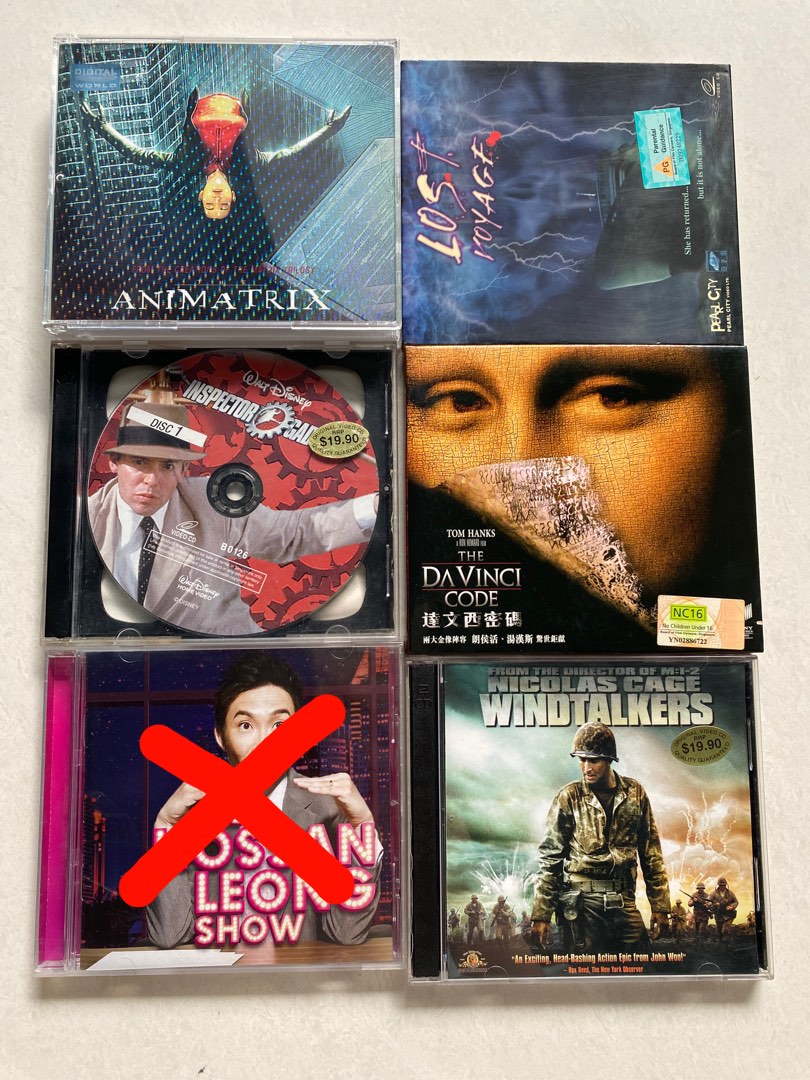 Assorted VCDs (Chinese/English/Japanese/Korean) for Sale! *Movies/Drama ...