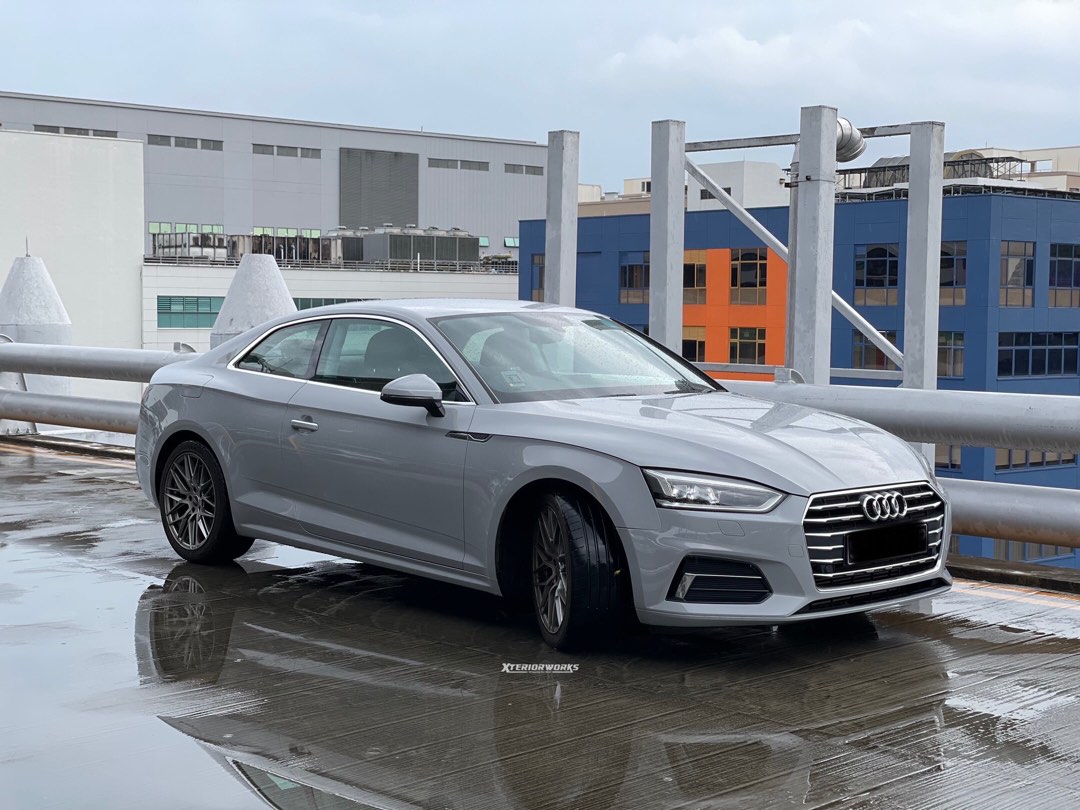 Audi A5 in Nardo Grey Full wrap, Car Accessories, Accessories on Carousell