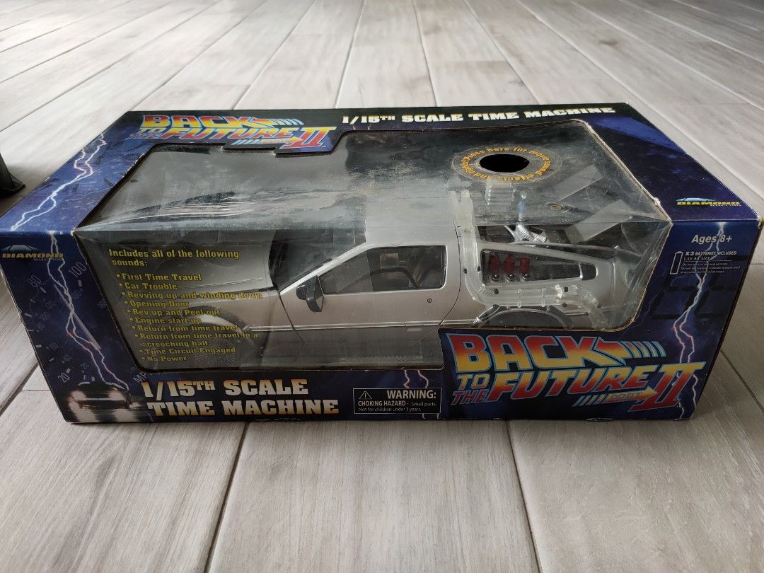Back to the Future II 1/15th Scale Time Machine, Hobbies & Toys, Toys ...