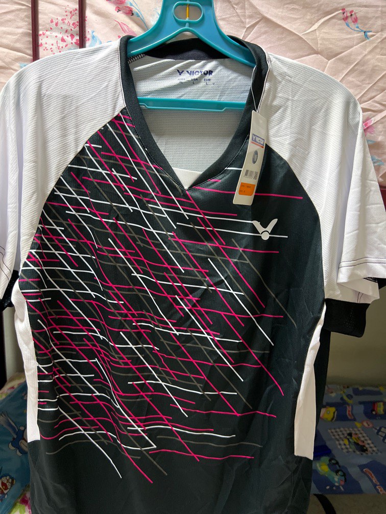 Badminton shirts Yonex/Victor/Li Ning, Men's Fashion, Tops & Sets, Tshirts & Polo Shirts on ...