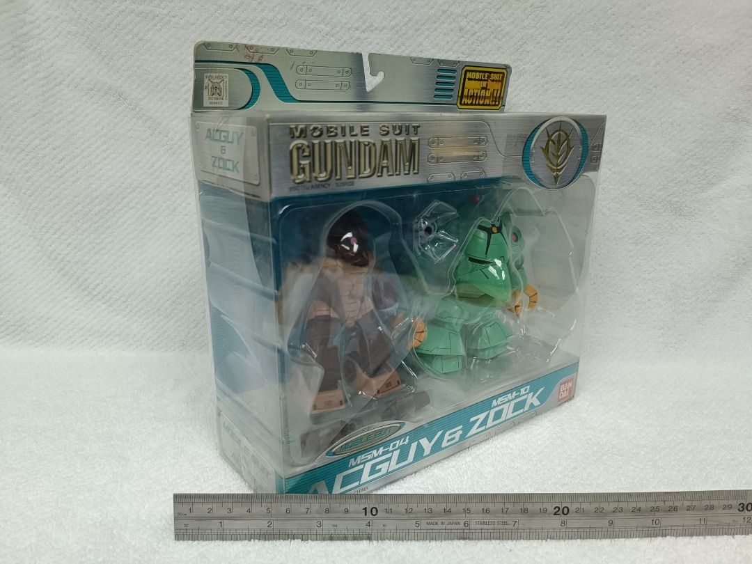 BANDAI Mobile Suit in Action!! MSM-04 & MSN-10 Acguy & Zock GUNDAM 萬代高達 ...