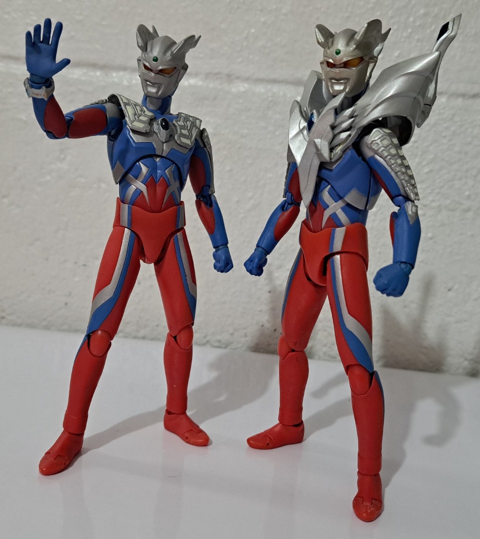 Bandai Tamashii Nations Ultra-Act ---- ULTRAMAN ZERO AND ULTRAMAN ...