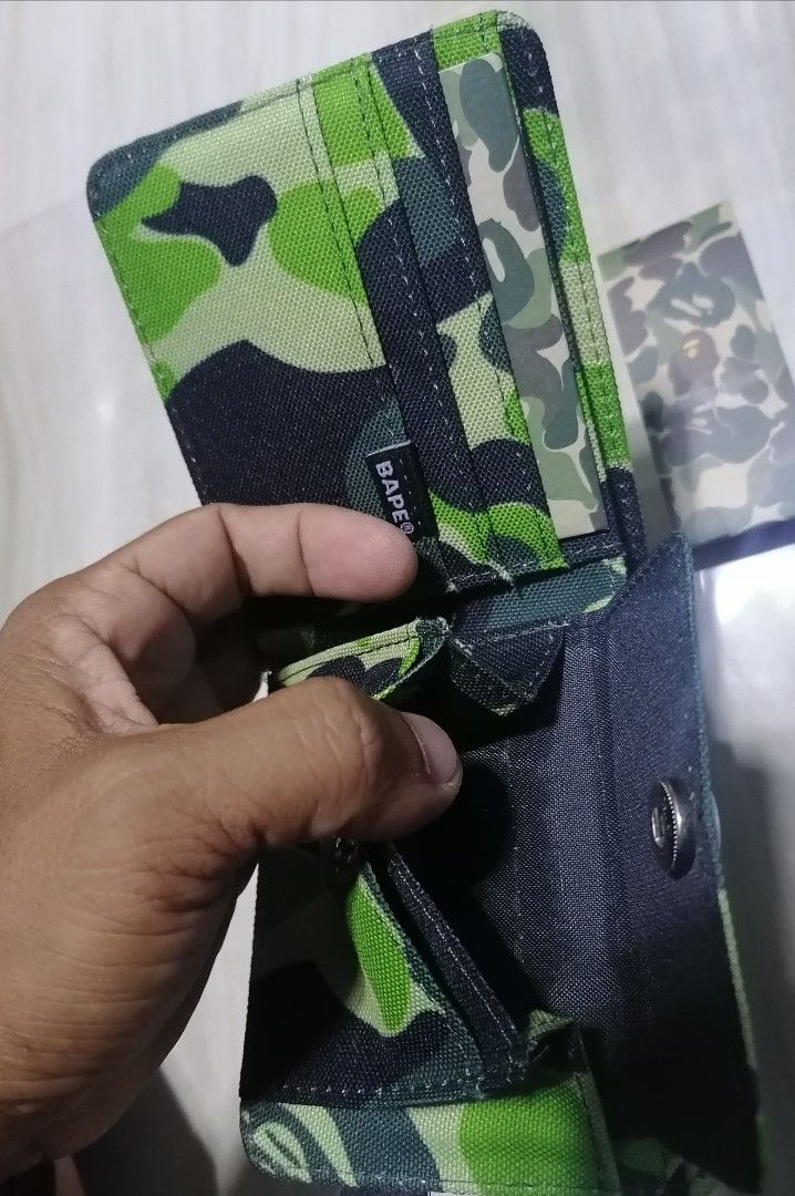 Bape bifold wallet, Men's Fashion, Watches & Accessories, Wallets ...