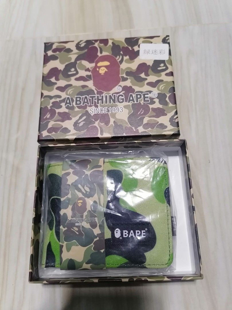 Bape bifold wallet, Men's Fashion, Watches & Accessories, Wallets ...