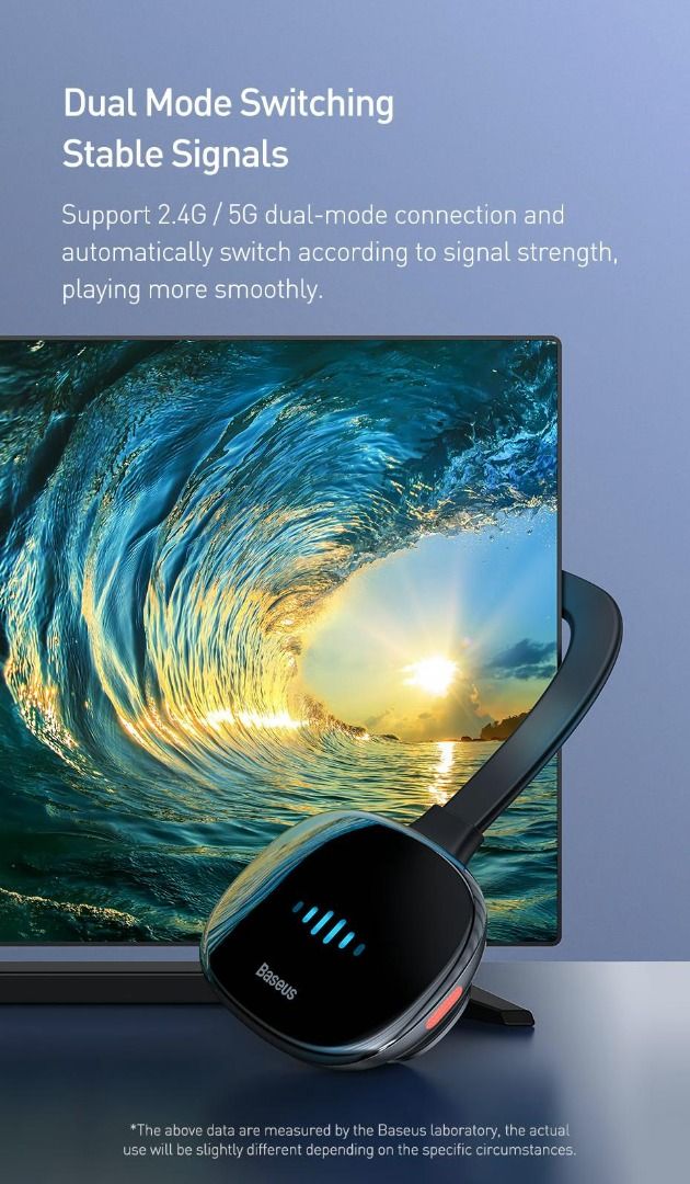 Baseus 4K高清同屏/投屏器 Dual Mode of Screen Mirroring/MuLti-Screen ...