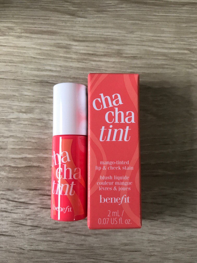 Benefit cha cha Lip Tint cheek stain miniature, Beauty & Personal Care ...