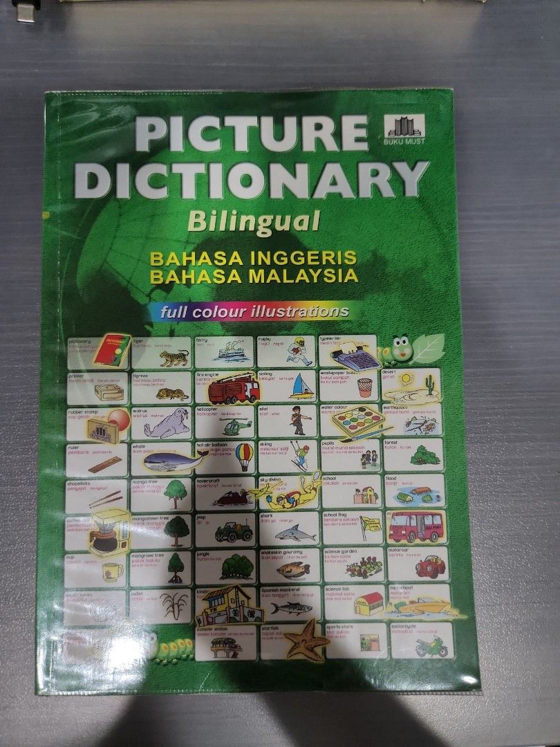 Bilingual (Malay - English) Picture Dictionary, Hobbies & Toys, Books ...