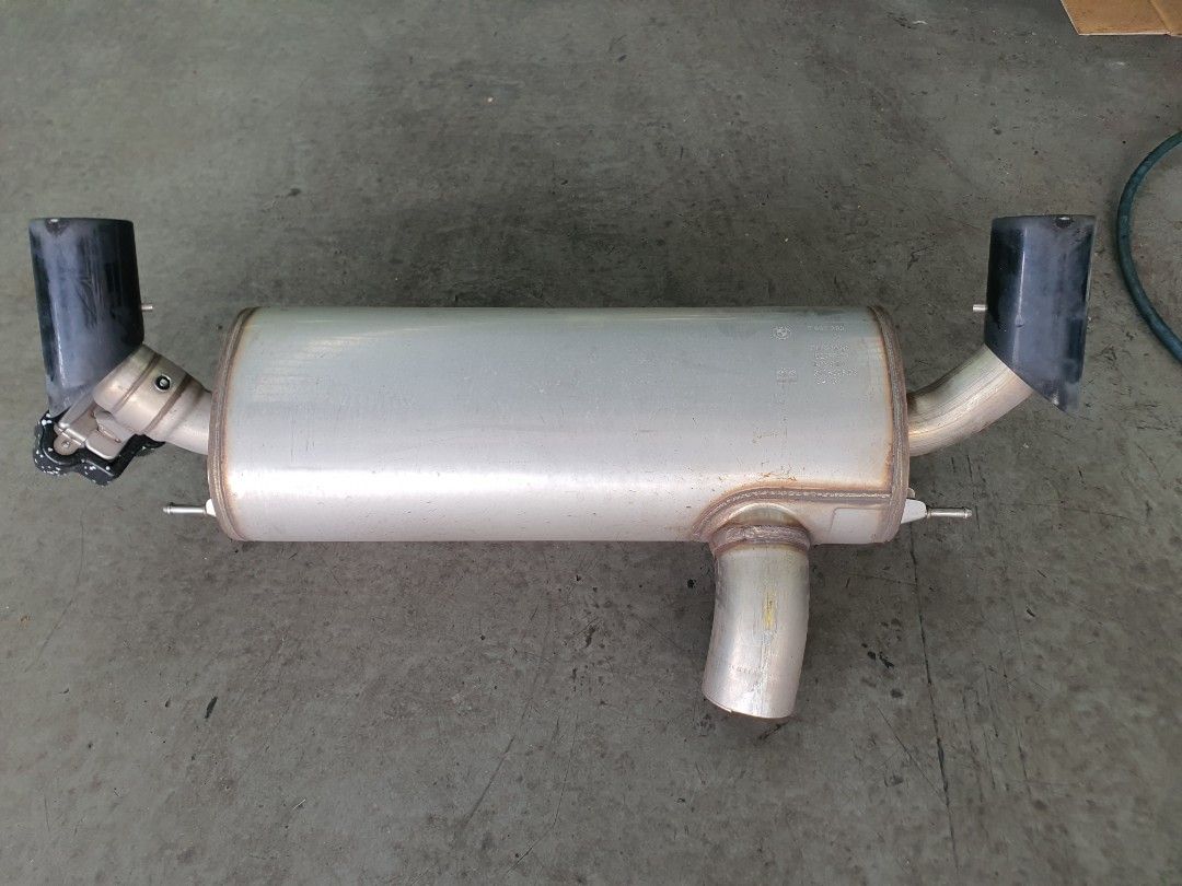 BMW F20 135i Original Exhaust, Car Accessories, Accessories on Carousell