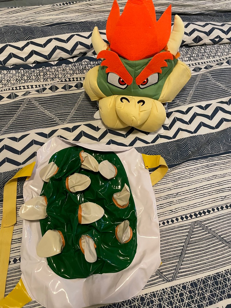 Bowser Costume for Adult, Men's Fashion, Watches & Accessories, Caps ...