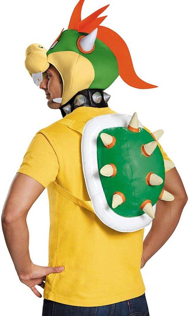 Bowser Costume for Adult, Men's Fashion, Watches & Accessories, Caps ...