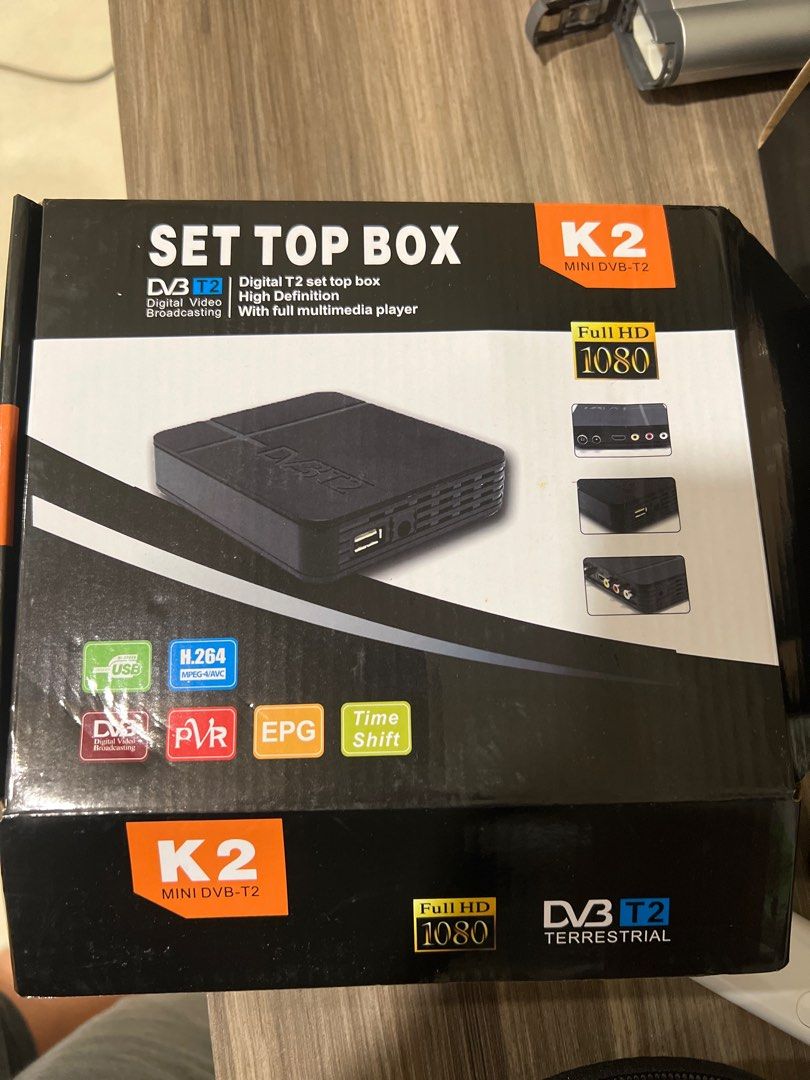 Brand new TV set up box. (DV3T2), TV & Home Appliances, TV ...