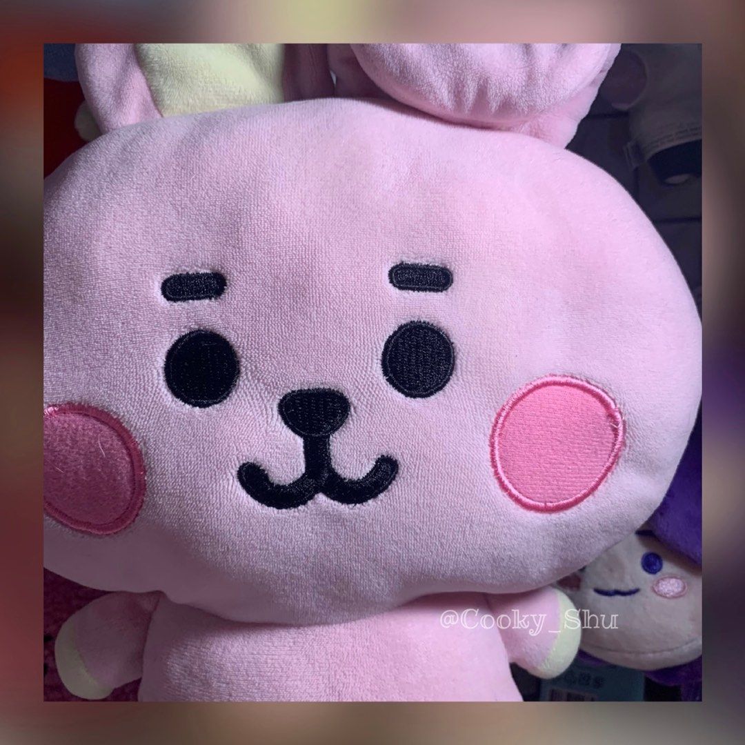 BT21 baby Cooky Flat cushion, Hobbies & Toys, Memorabilia & Collectibles, K-Wave on Carousell
