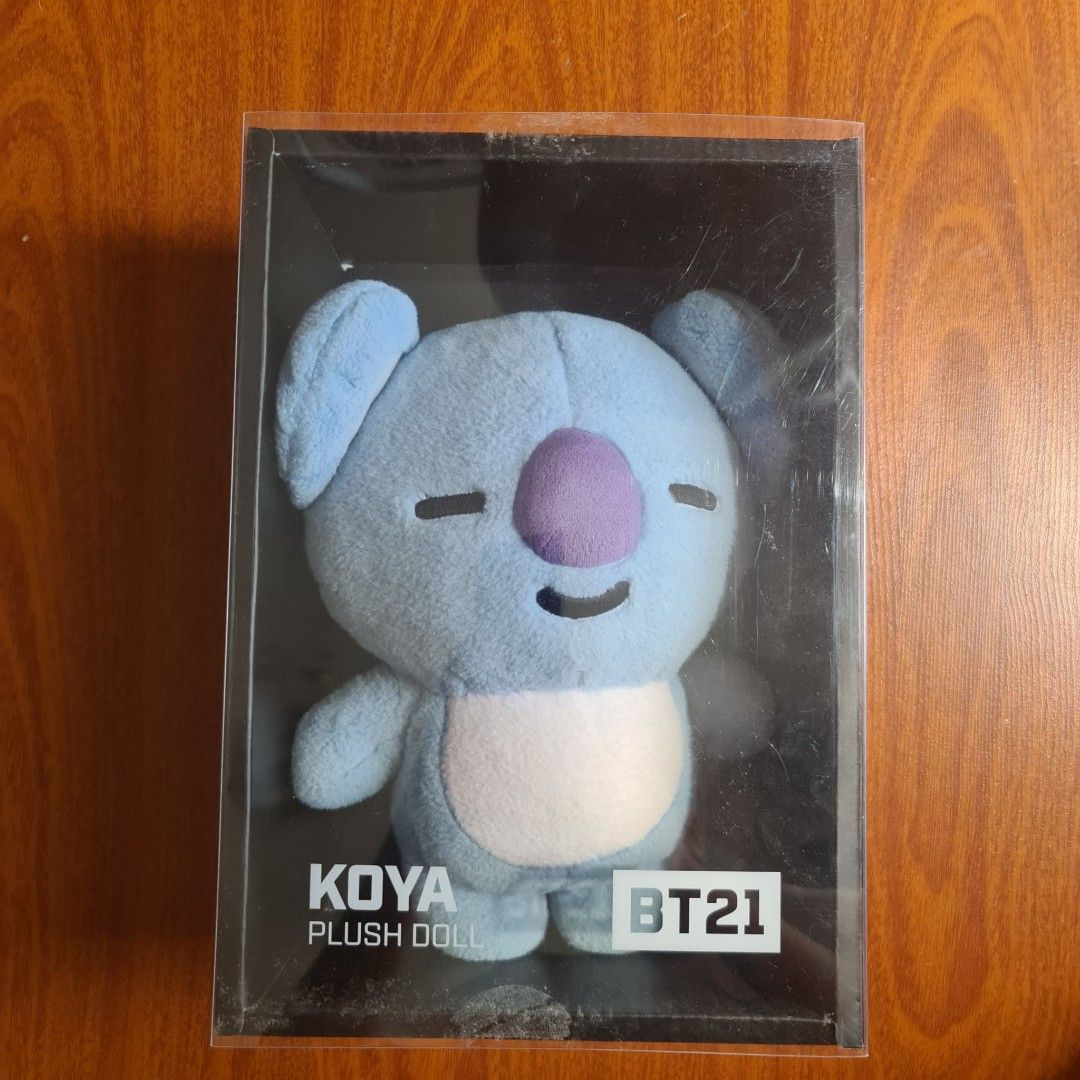 BT21 Koya Medium Standing Doll - unsealed, Hobbies & Toys, Toys & Games on Carousell