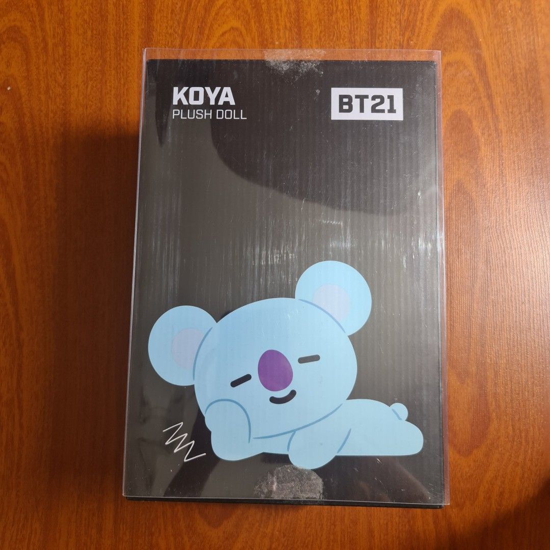 BT21 Koya Medium Standing Doll - unsealed, Hobbies & Toys, Toys & Games on Carousell