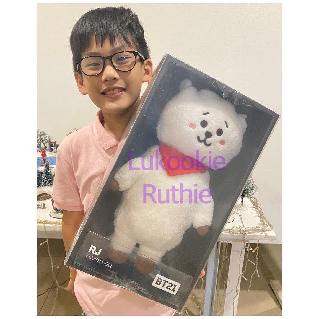 BT21 RJ Standing Doll (Medium), Hobbies & Toys, Memorabilia ...