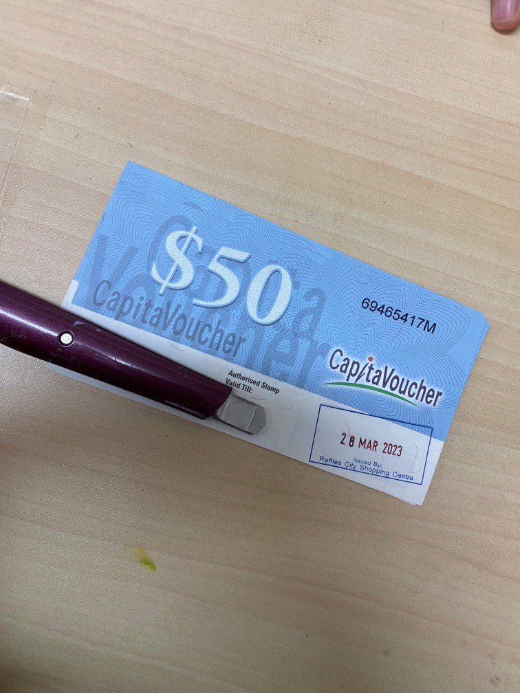 Capita Voucher, Tickets & Vouchers, Vouchers on Carousell