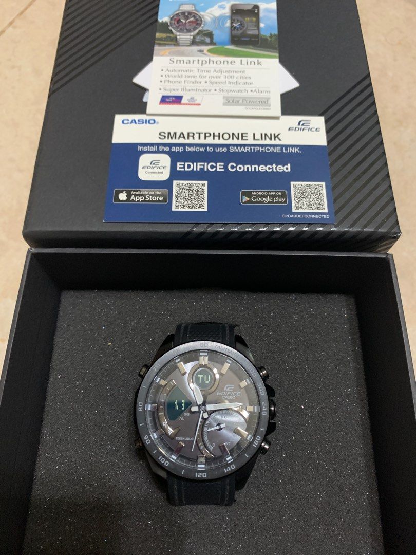 Casio Edifice ECB-900/R011, Men's Fashion, Watches & Accessories, Watches on Carousell