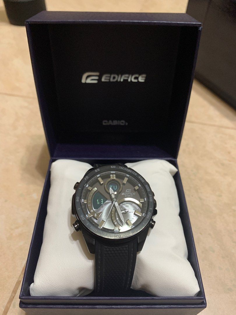 Casio Edifice ECB-900/R011, Men's Fashion, Watches & Accessories ...