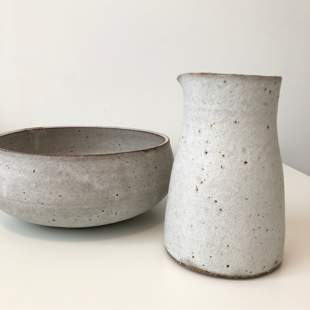 Ceramic Bowl and Jug by Luna Ceramics, Furniture & Home Living, Home ...