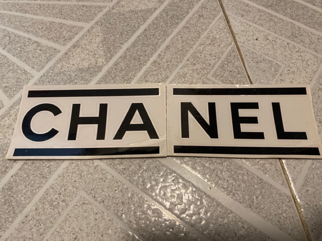 Chanel 香奈兒 貼紙 sticker, 興趣及遊戲, 手作＆自家設計, 其他 - Carousell