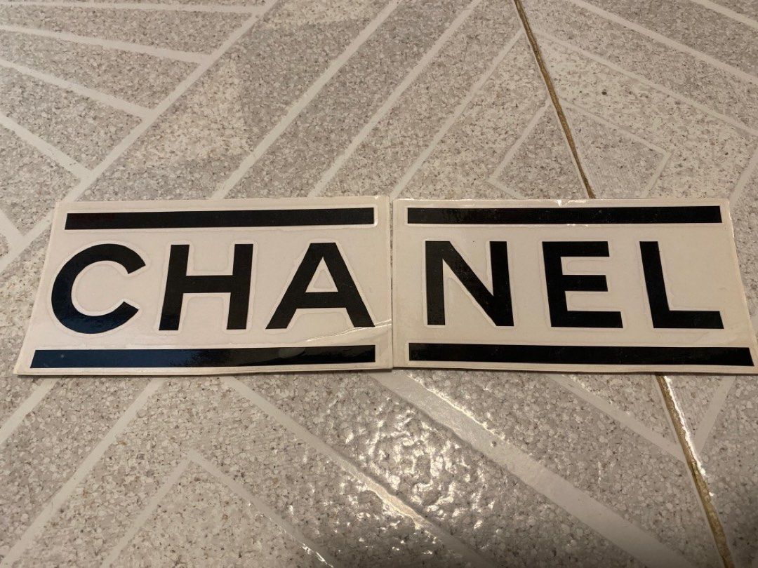 Chanel 香奈兒 貼紙 sticker, 興趣及遊戲, 手作＆自家設計, 其他 - Carousell