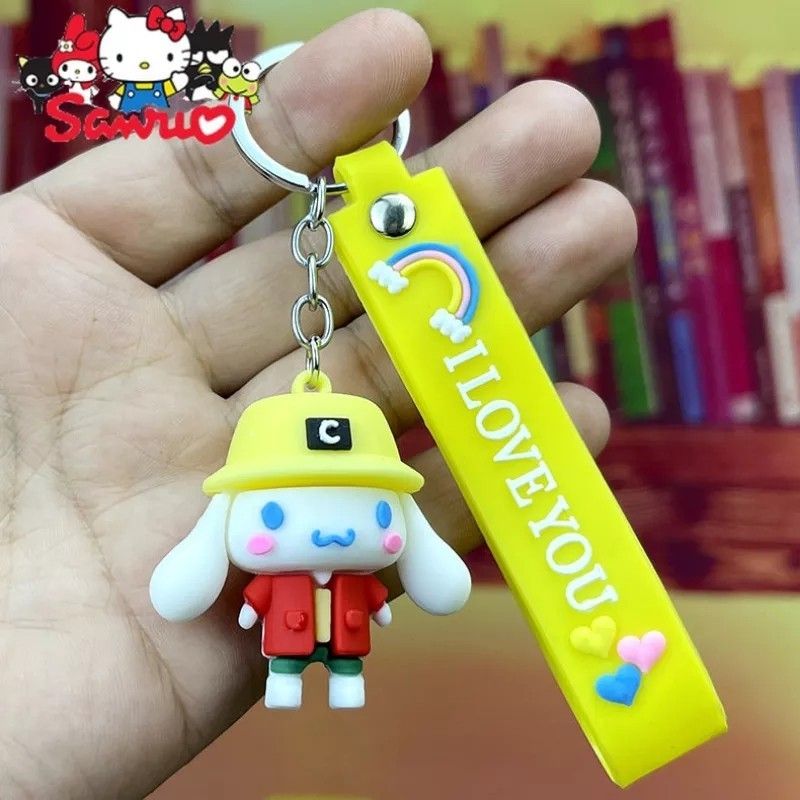 Cinnamoroll Keychain, Women's Fashion, Watches & Accessories, Other ...