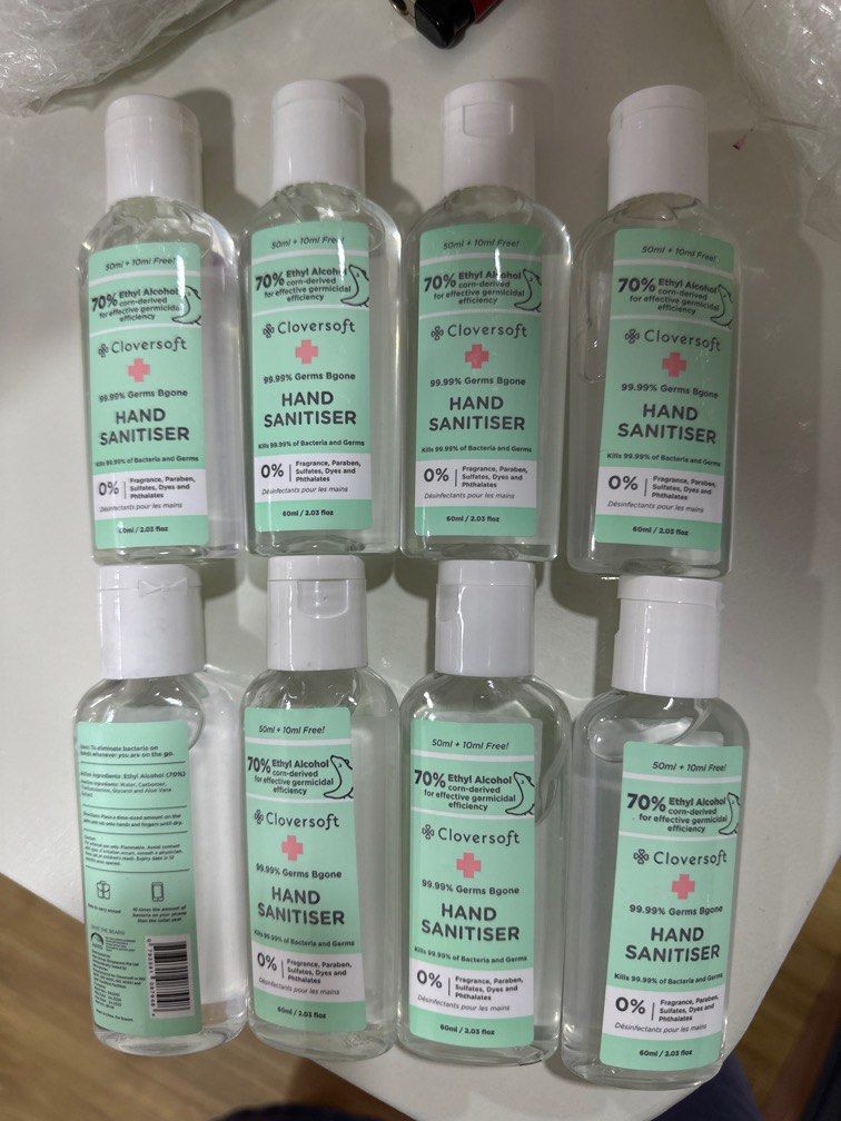 Clover soft hand sanitizer, Beauty & Personal Care, Sanitary Hygiene on ...