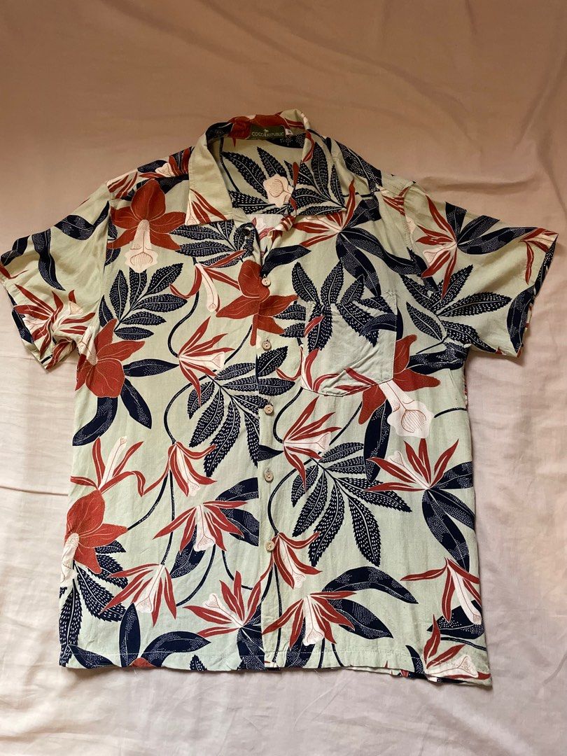 Coco Republic Beach Floral Polo, Men's Fashion, Tops & Sets, Tshirts ...