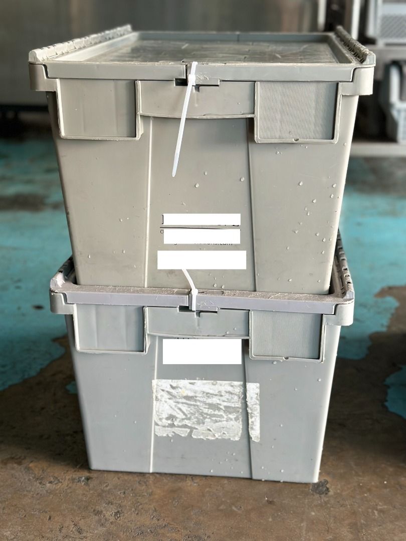 Commercial Storage Warehouse Stackable Storage Box / Heavy Duty ...