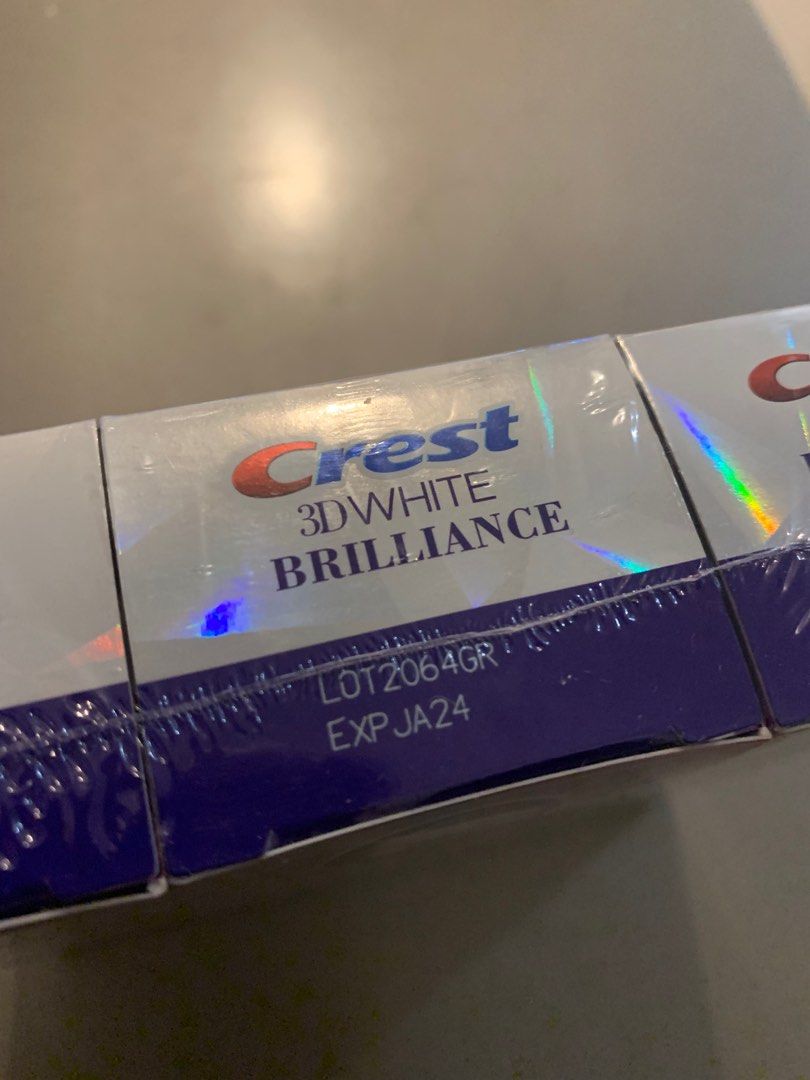 Crest 3D Brilliance white toothpaste 110g pack of 3, Beauty & Personal Care, Oral Care on Carousell