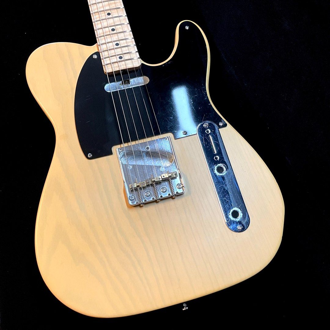 Custom built 1-piece swamp ash 52’ Telecaster with 3A Flame Maple Neck ...