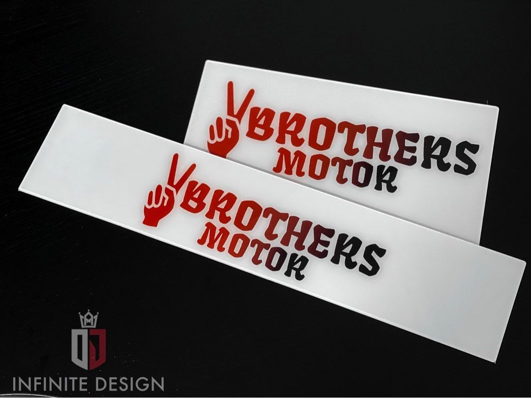 Custom Company Carplates Car Accessories Car Plates On Carousell