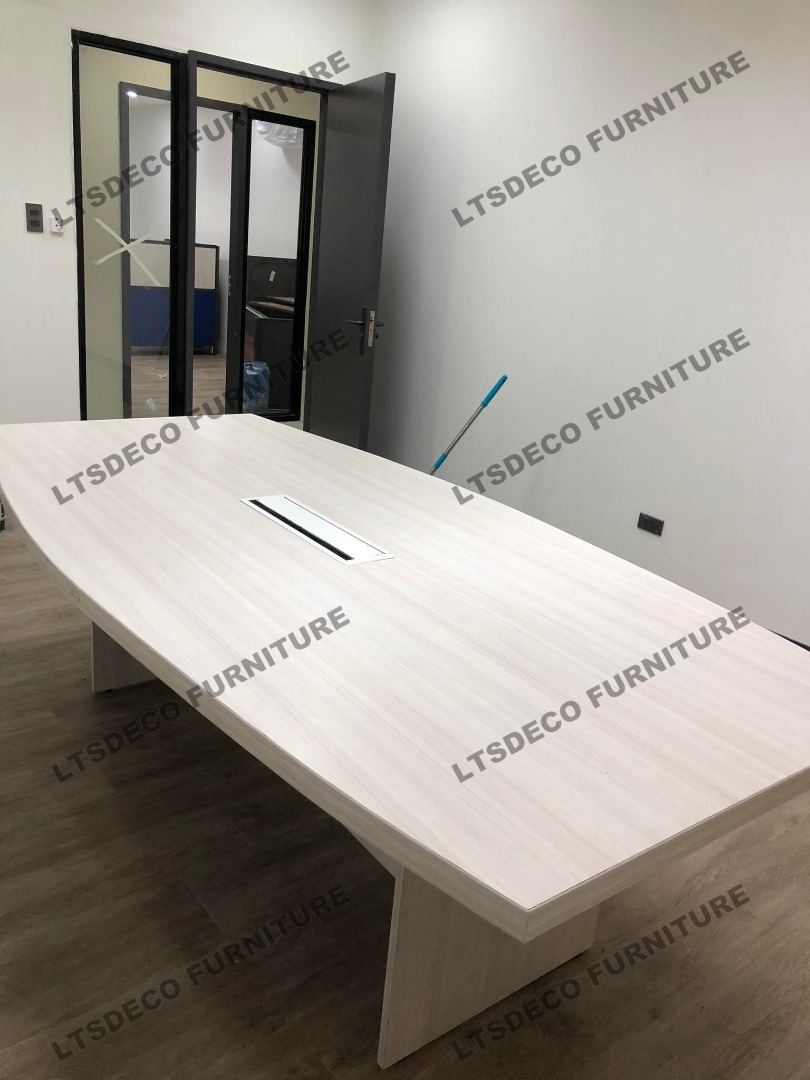 CUSTOMIZED CONFERENCE TABLE OFFICE PARTITION MEETING DESK OFFICE FURNITURE, Furniture & Home ...