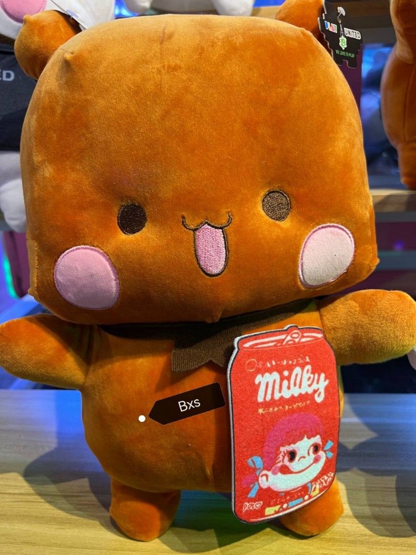 Cute Bubu dudu brown bear soft toy plush plushie big 30cm / medium 20cm ...