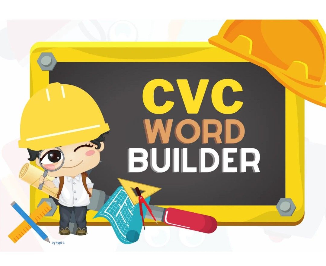 CVC Word Builder, Hobbies & Toys, Books & Magazines, Children's Books ...
