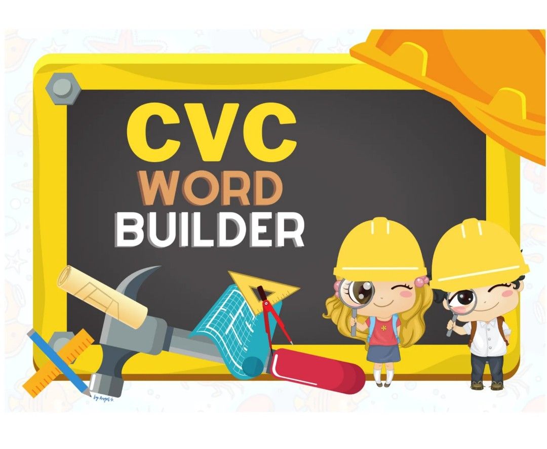 CVC Word Builder, Hobbies & Toys, Books & Magazines, Children's Books ...