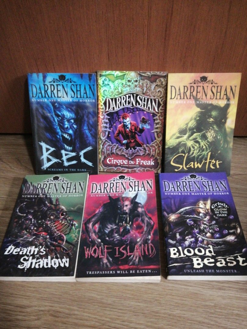 Darren Shan The Demonata Full Saga (Complete Set), Hobbies & Toys ...