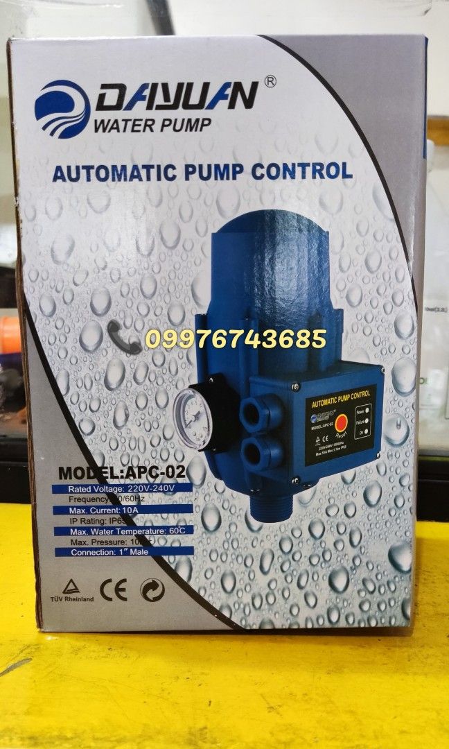 DAYUAN 10bar Automatic Pump Control (APC-02), Commercial & Industrial, Industrial Equipment on ...