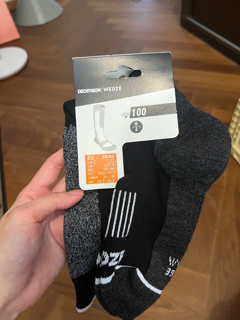 winter socks decathlon