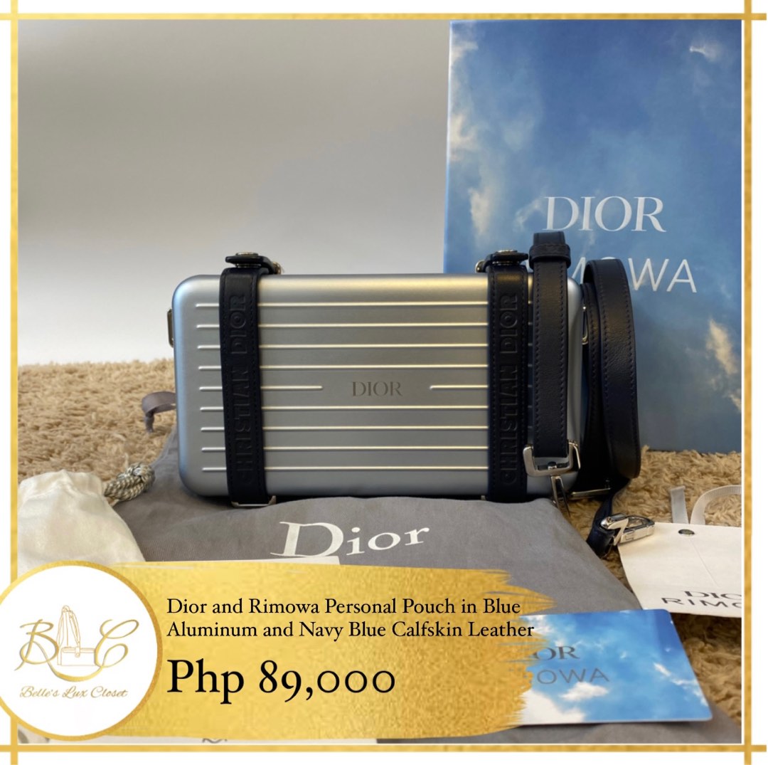 Dior and Rimowa Personal Clutch, Luxury, Bags & Wallets on Carousell