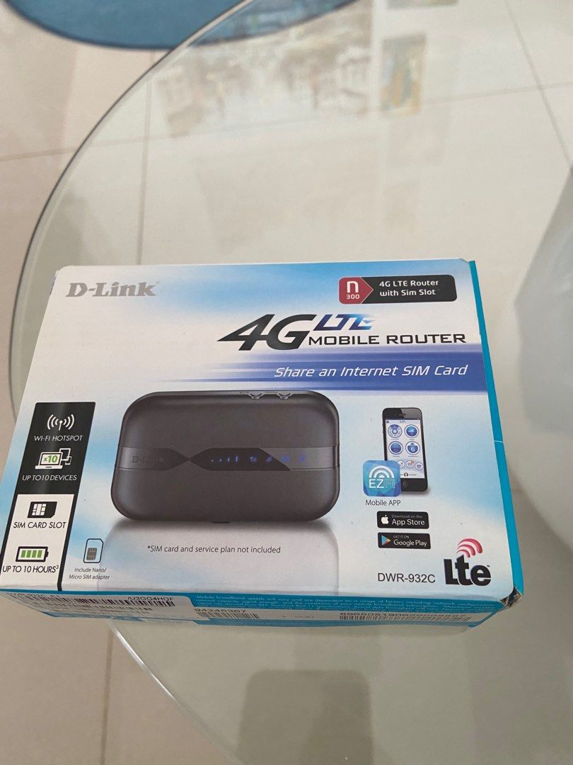 Dlink 4g mobile router, Computers & Tech, Parts & Accessories ...