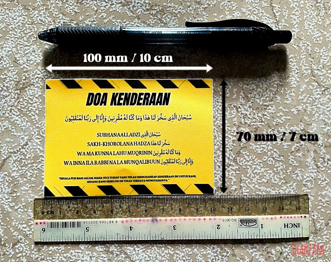 DOA KENDERAAN / PRAYER BEFORE BOARDING VEHICLE, Motorcycles, Motorcycle ...