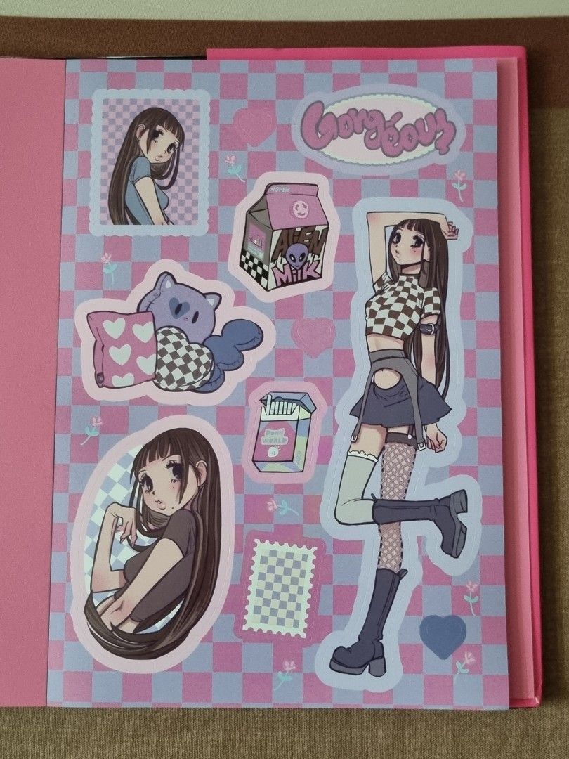 domi illust book stickers!, Hobbies & Toys, Stationery & Craft, Other ...