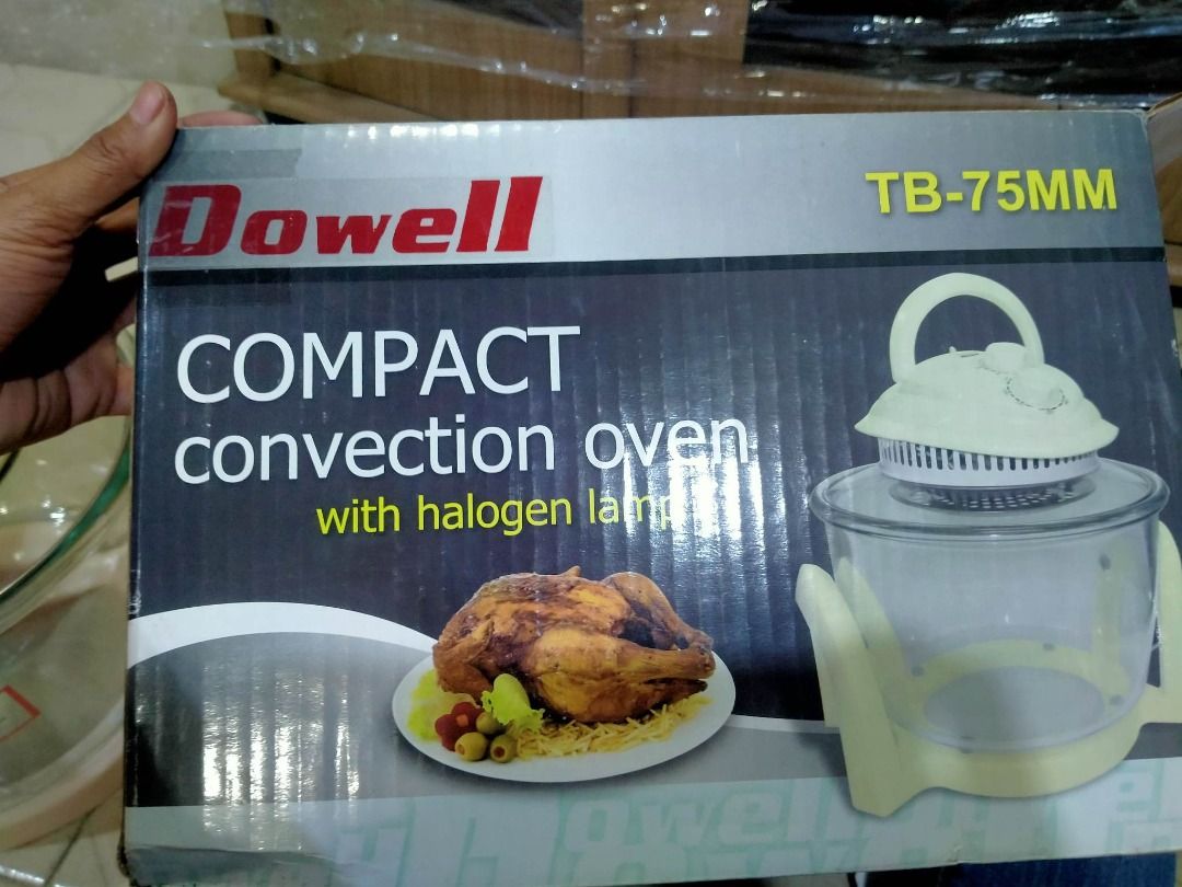 Dowell Compact Convection Oven / Turbo Broiler, TV & Home Appliances ...