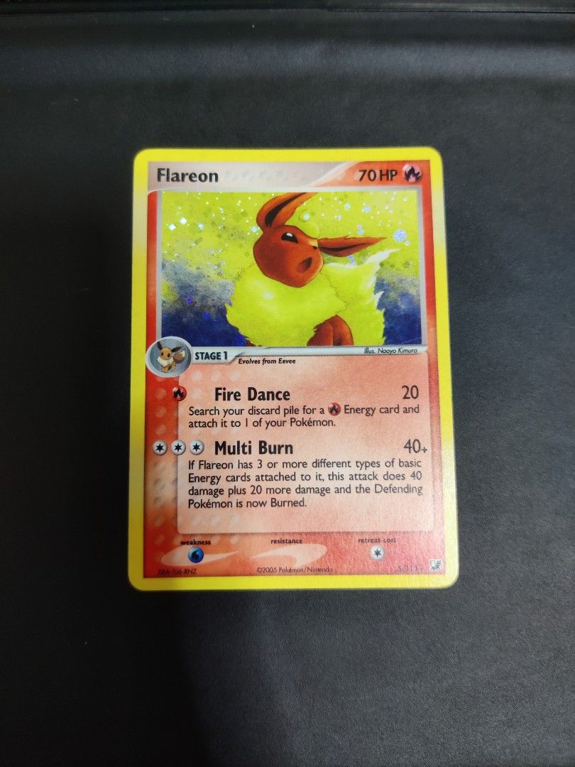 Flareon Jolteon Vaporeon (Holo Bleed) Unseen Forces, Hobbies & Toys ...