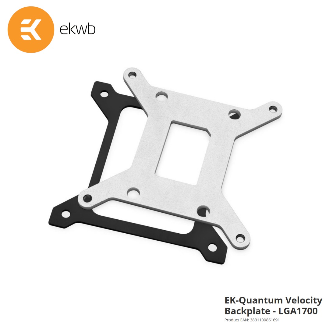 EK-Quantum Velocity Backplate - LGA1700 Product EAN: 3831109861691 ...