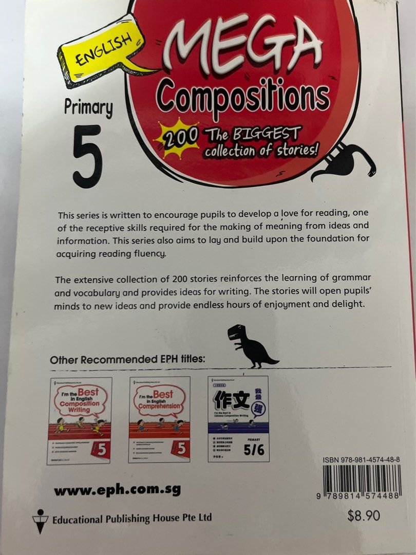 English Mega Composition (Primary 5), Hobbies & Toys, Books & Magazines ...