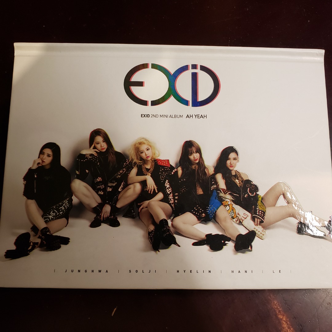 [CD] EXID 2ND MINI ALBUM AH YEAH, 興趣及遊戲, 音樂、樂器 & 配件, 音樂與媒體 - CD 及 DVD - Carousell
