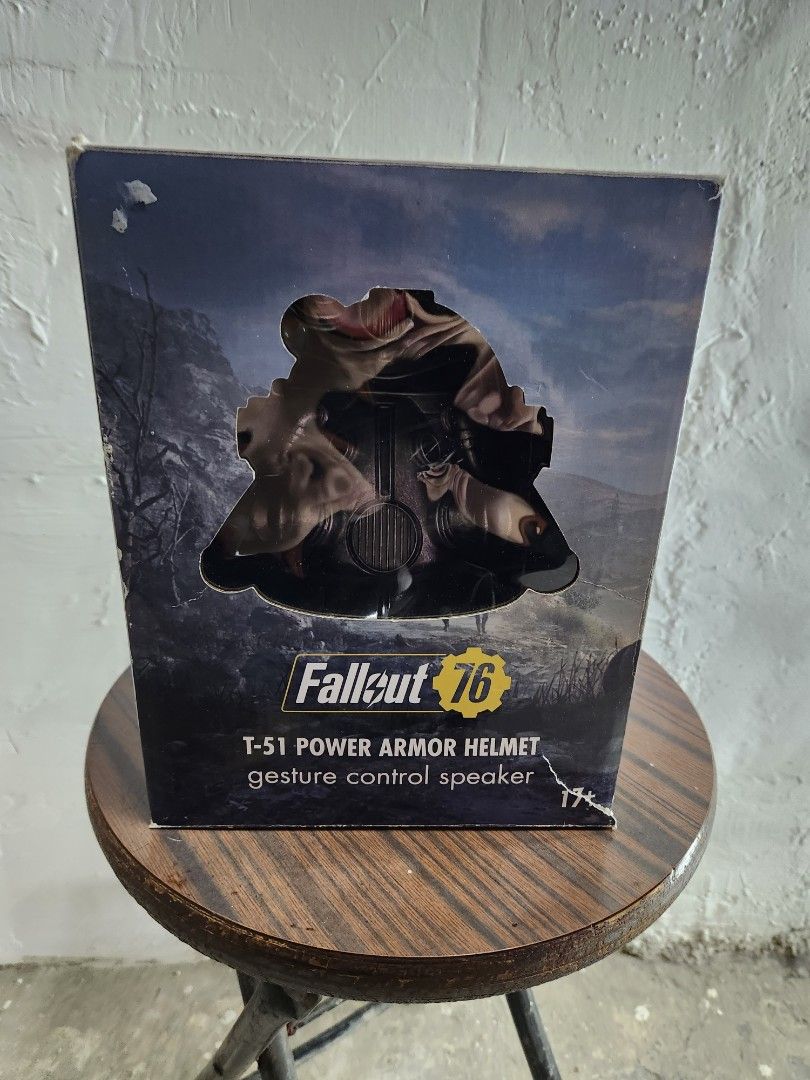 Fallout 76 psT-51 POWER ARMOR STATUE AND SPEAKER -, 音響器材, Soundbar、揚聲器 ...