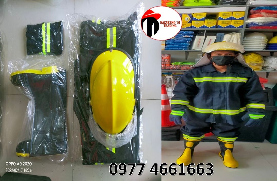Fire man Suit Set 11, Commercial & Industrial, Industrial Equipment on ...
